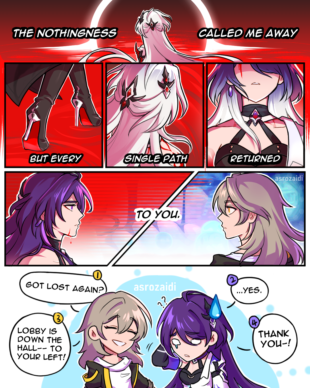 Lost and Found | Acheron Comic Honkai: Star Rail | HoYoLAB