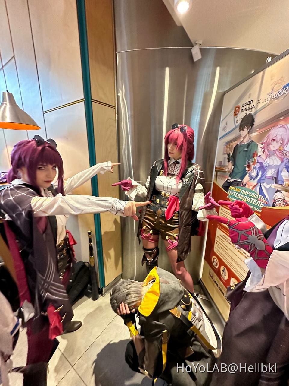 🚂 Throwback to me being Caelus at HSR × DoDo official offline event ...