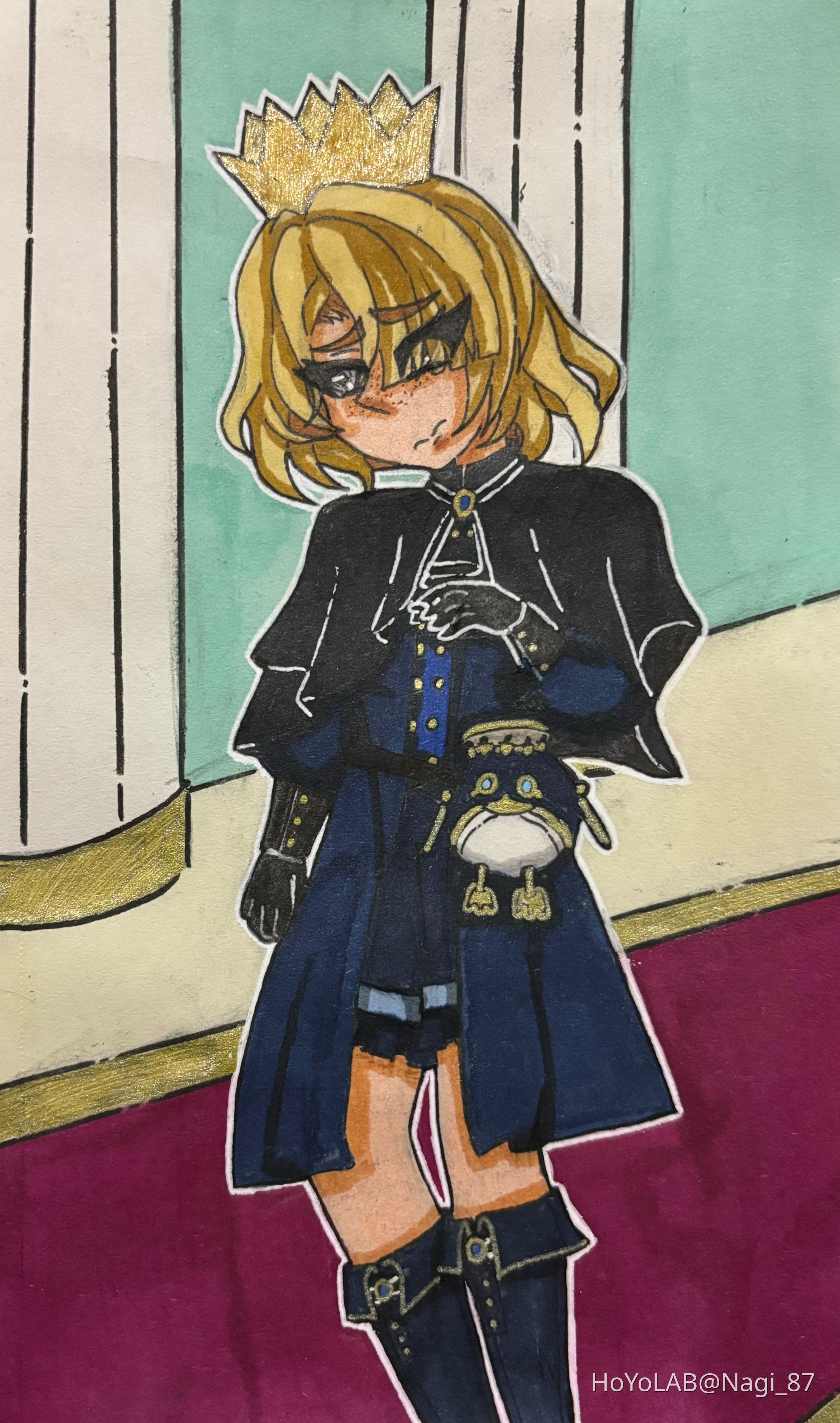 Freminet (Royal AU) Genshin Impact | HoYoLAB