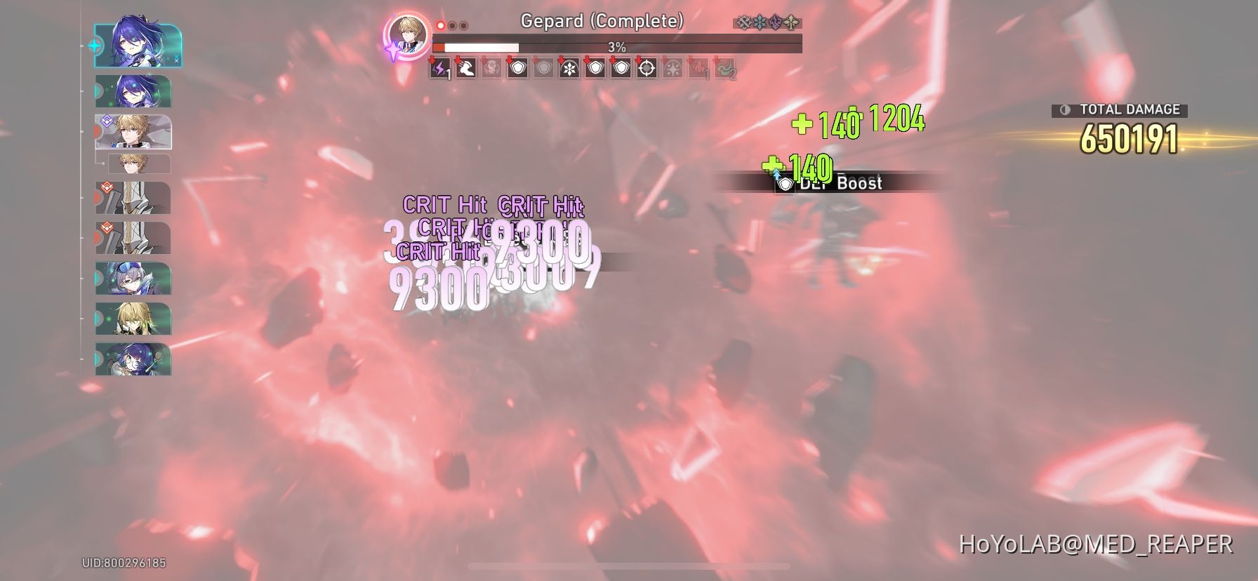 The damage from Acheron was insane Honkai: Star Rail | HoYoLAB