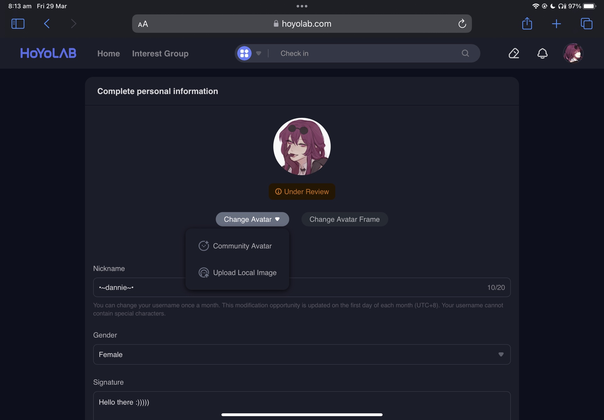 Tutorial for any pfp Honkai: Star Rail | HoYoLAB