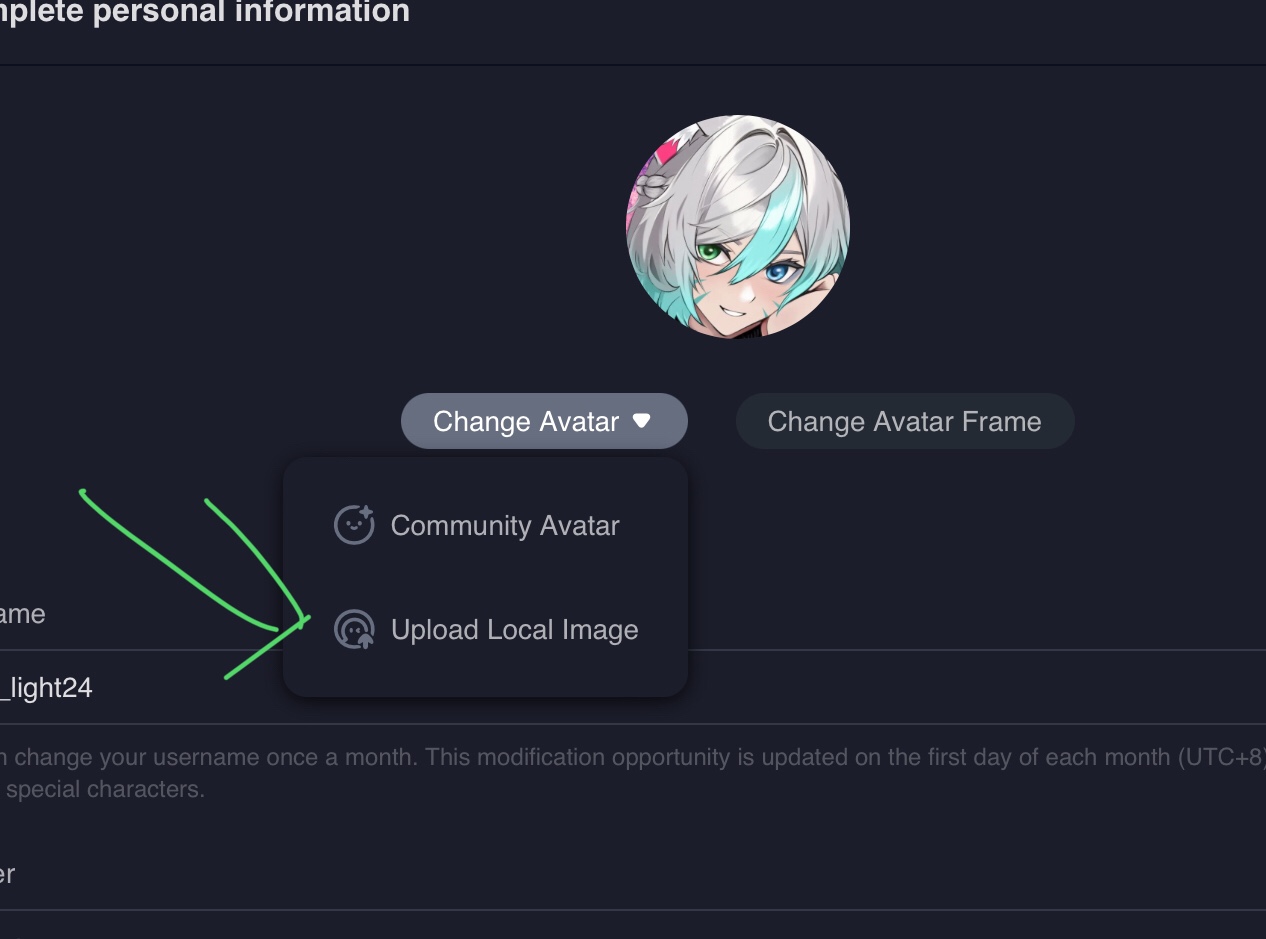Omg go to HoYoLAB on the website to change your profile picture | HoYoLAB