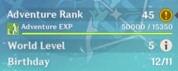 a perfect exp no Genshin Impact | HoYoLAB