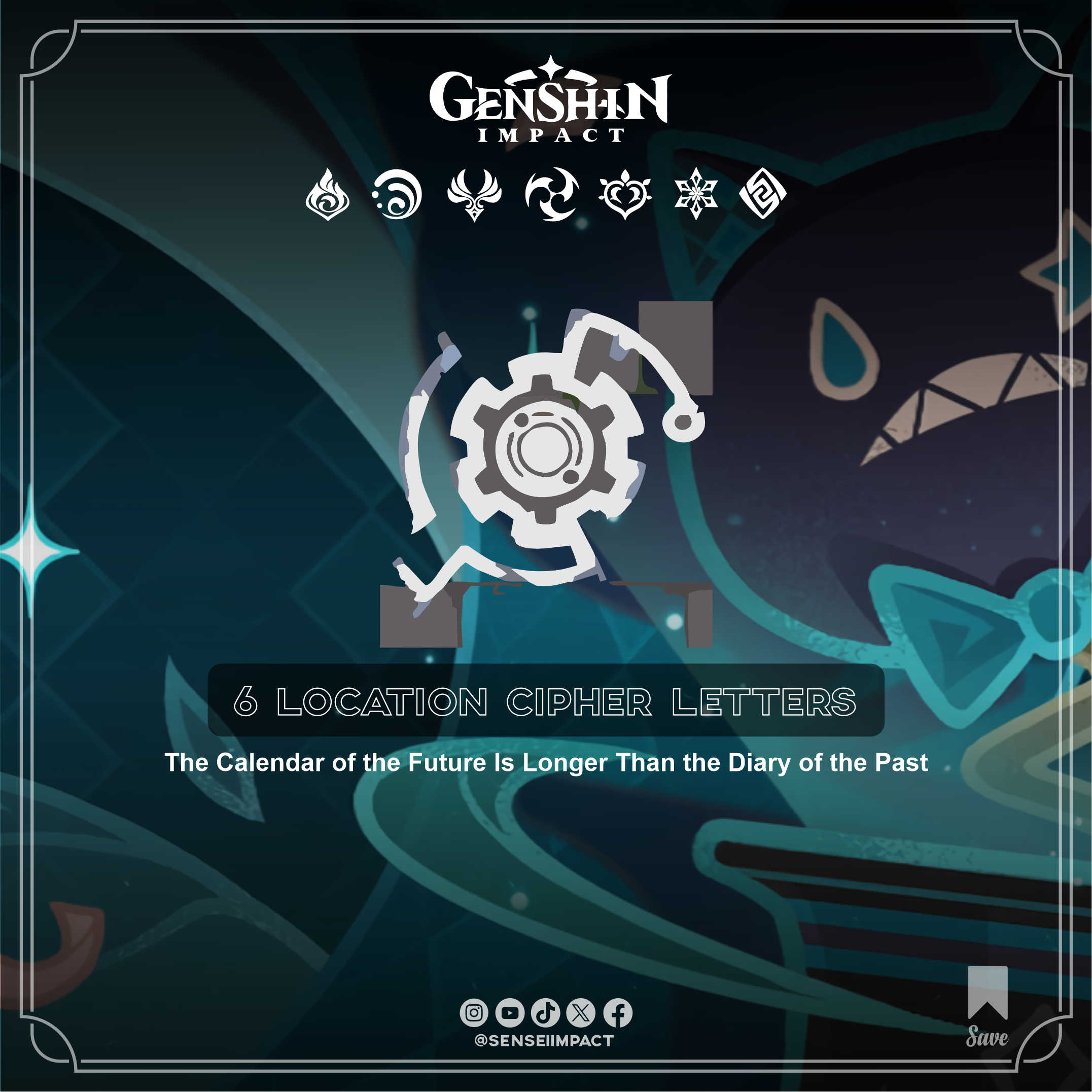 Hidden Achievement Fontaine "The Cipher Letters" Genshin Impact | HoYoLAB