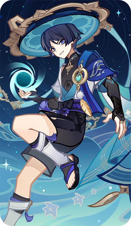 Wanderer TCG Card Genshin Impact | HoYoLAB