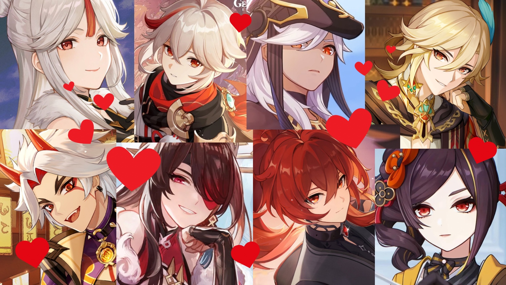Red eyed character appreciation🌹 Genshin Impact | HoYoLAB