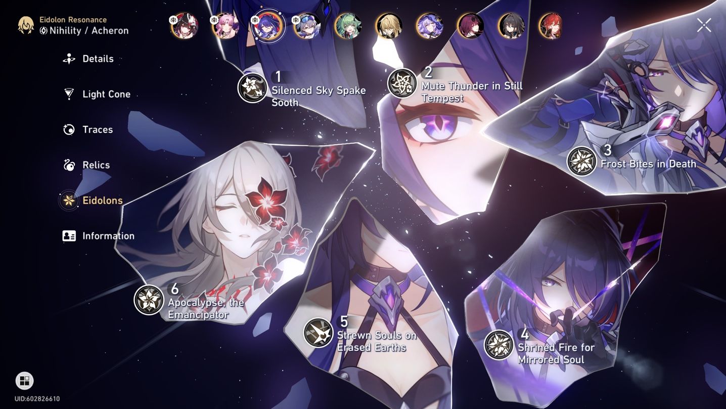 Acheron banner luck Honkai: Star Rail | HoYoLAB