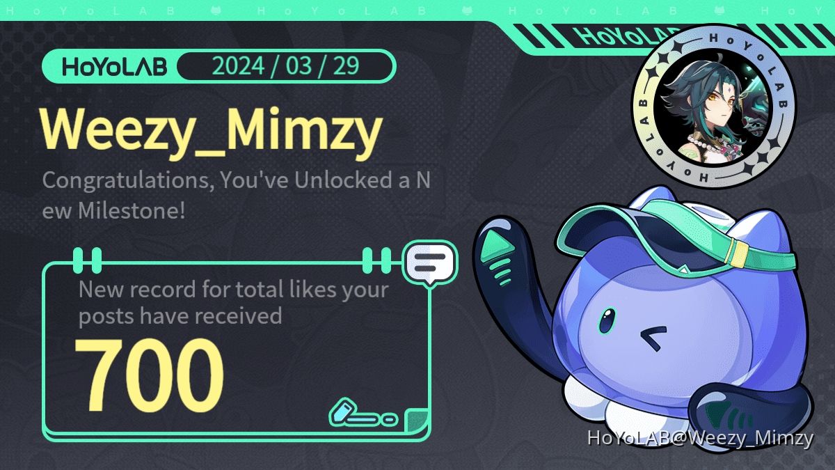 Lil high lil low, easy come easy go | HoYoLAB