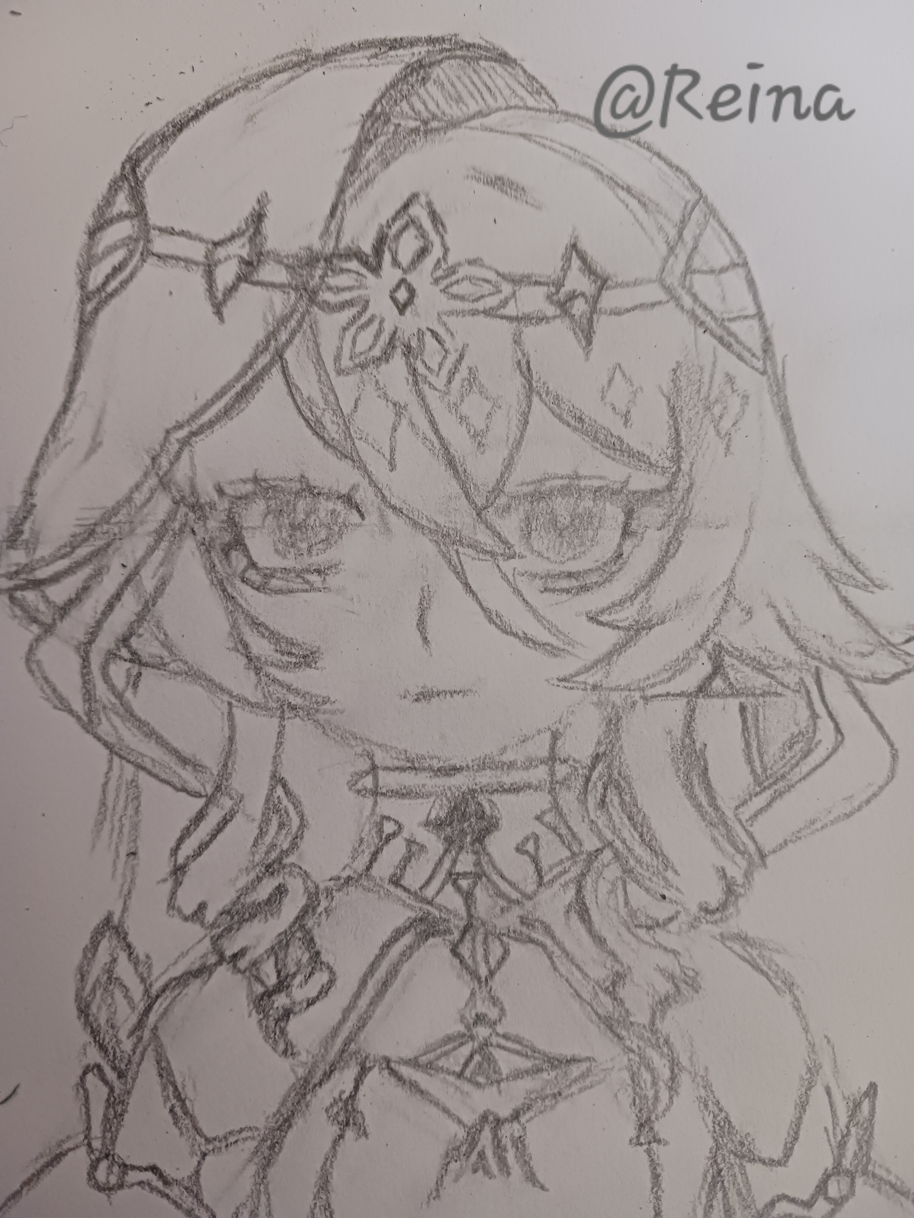 Layla drawing Genshin Impact | HoYoLAB