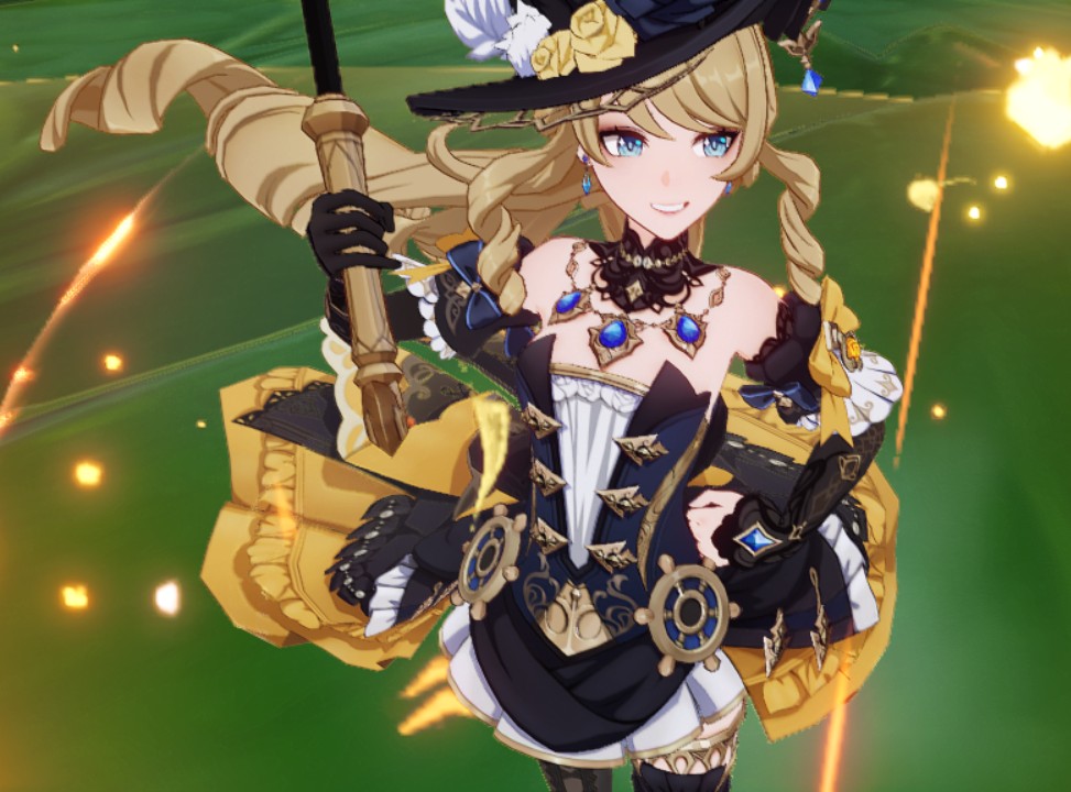 Navia in the smile Genshin Impact | HoYoLAB