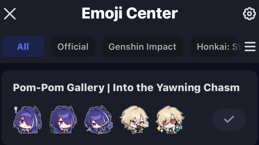 Finally have the new hsr stickers