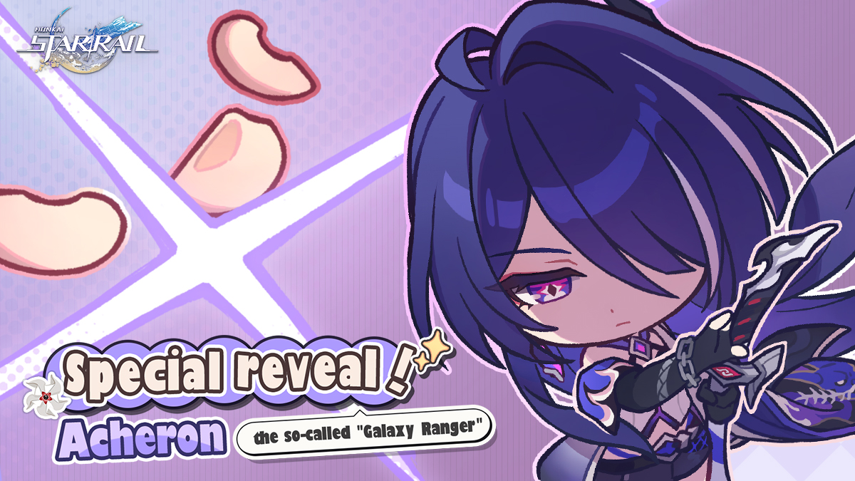 Special reveal! Acheron, the so-called "Galaxy Ranger" Honkai: Star ...