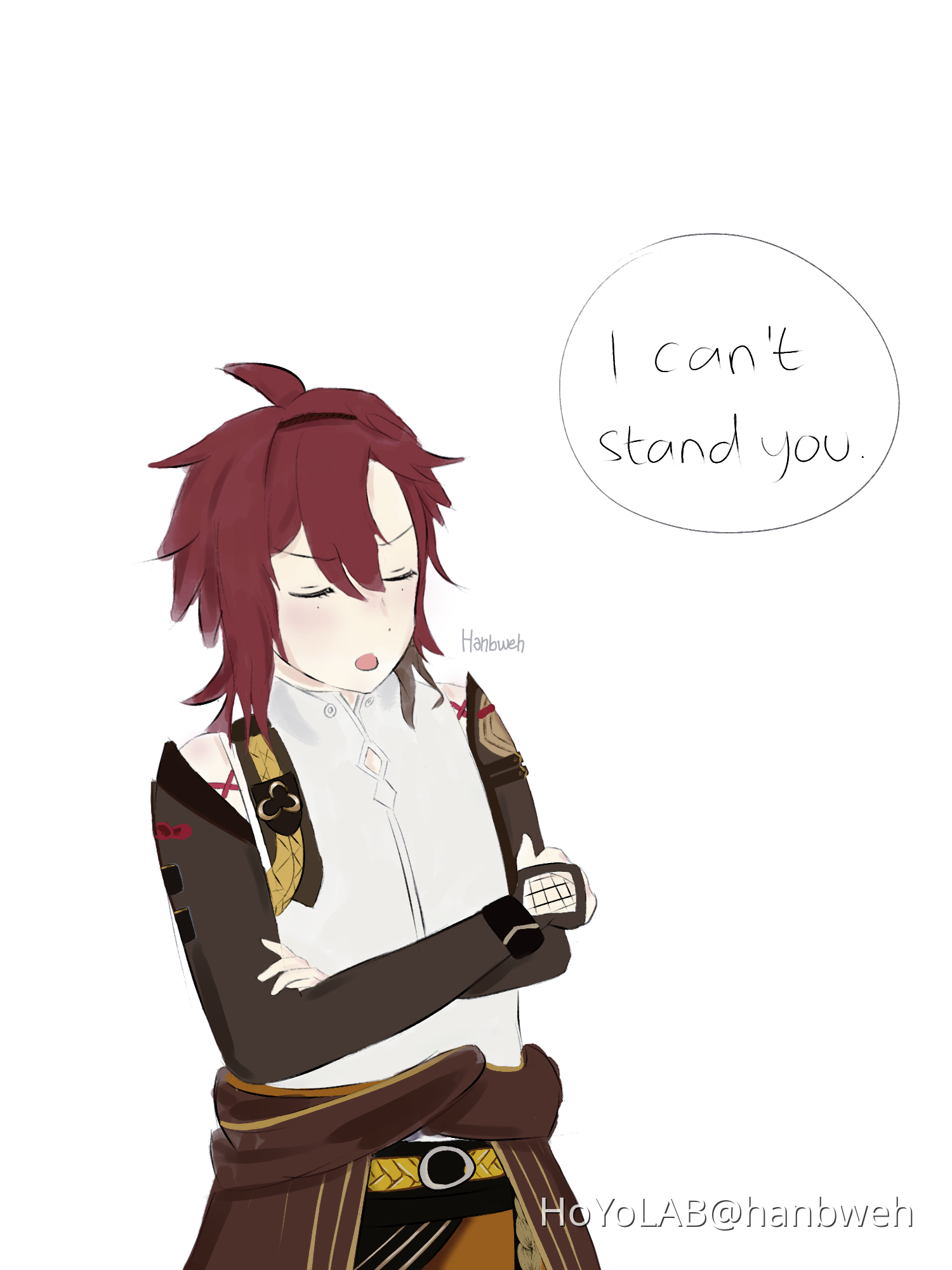 Kazuha is flirting | Kazuhei Fan Art Genshin Impact | HoYoLAB