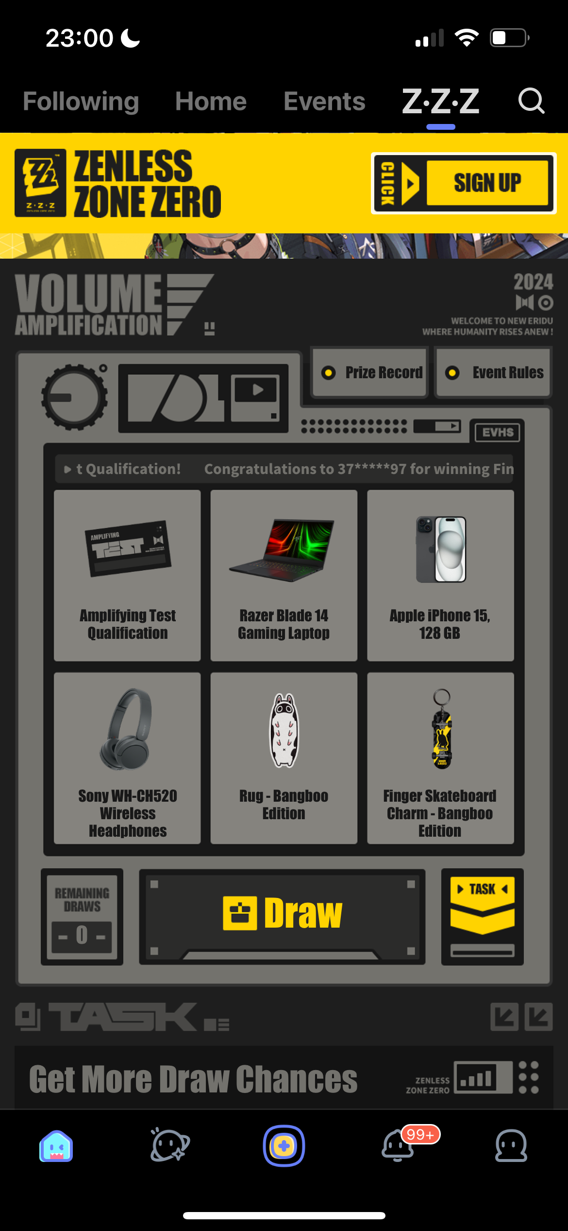 Amplifying test?? Zenless Zone Zero | HoYoLAB