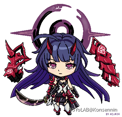 RAIDEN MEI- PIXEL ART!! :3 Honkai Impact 3rd | HoYoLAB