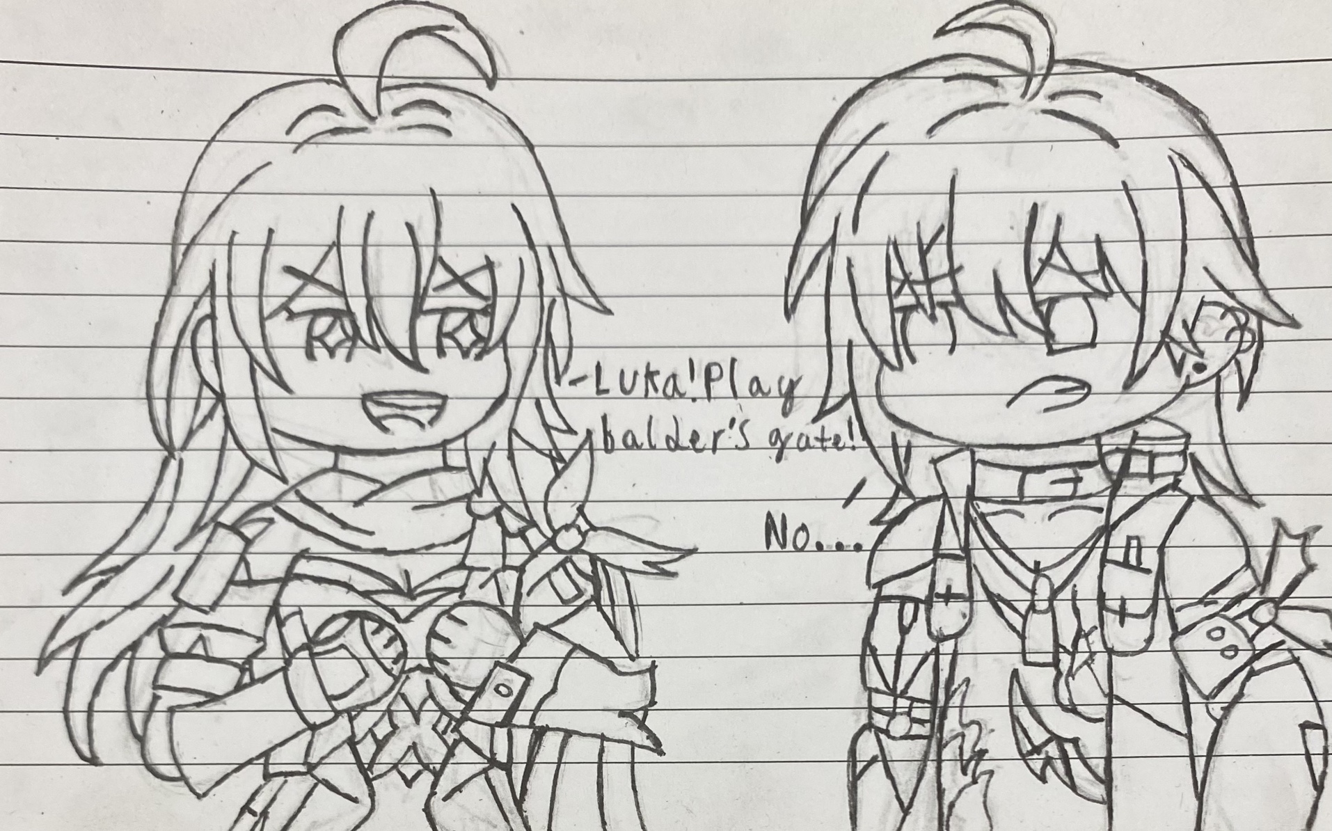 a drawing i made based on one of molly zhang’s (seele va) stream ft ...