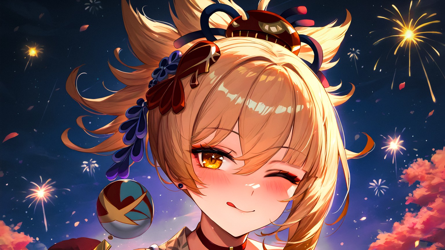 Yoimiya's Image Contrasted and Upscaled! Genshin Impact | HoYoLAB