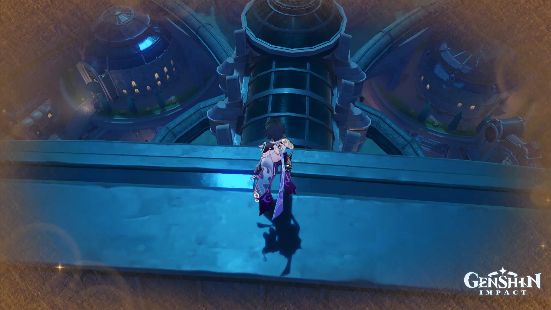 Weekly haul of Xiao standing on top of random tall things Genshin ...