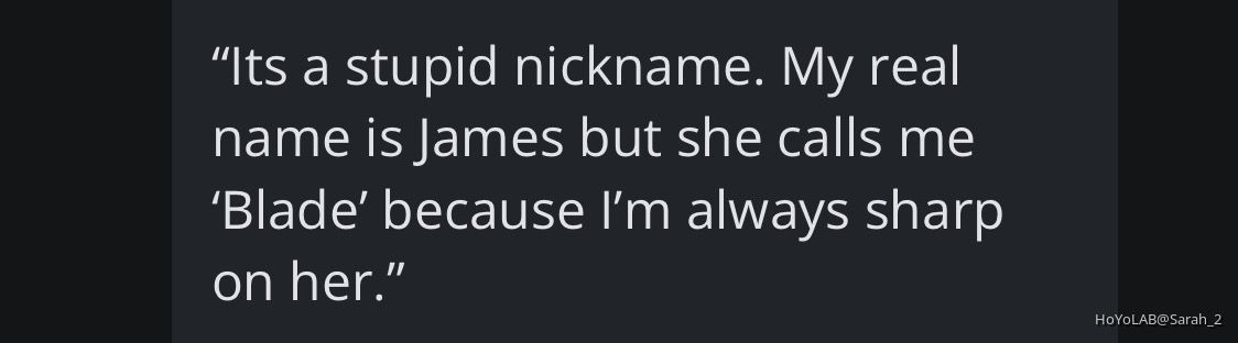 BLADE’S REAL NAME COMFIRMED OMG!!😱😱🤯🤯 | HoYoLAB