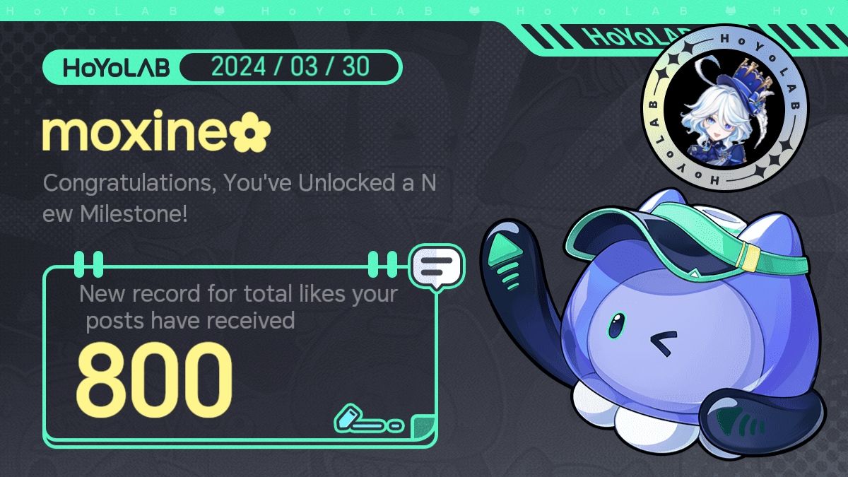 MUAAHHA THANKSA LOT | HoYoLAB