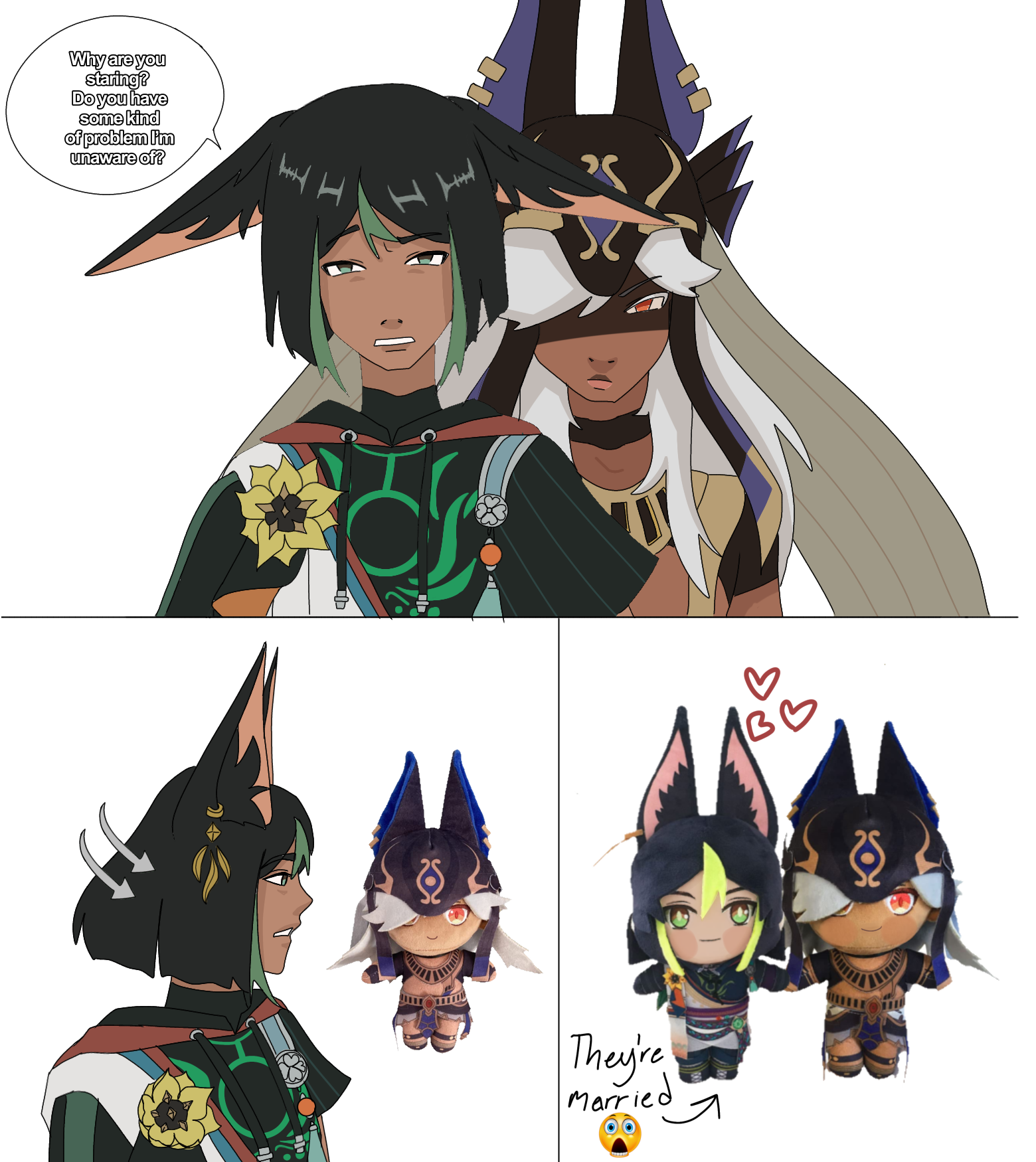 Mini Cynari comic by me Genshin Impact | HoYoLAB