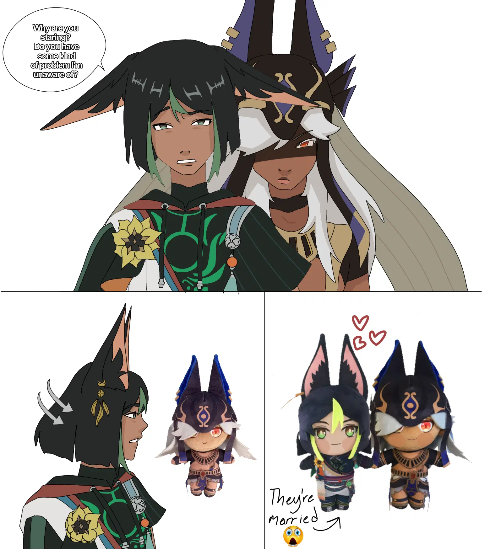 Mini Cynari comic by me Genshin Impact | HoYoLAB