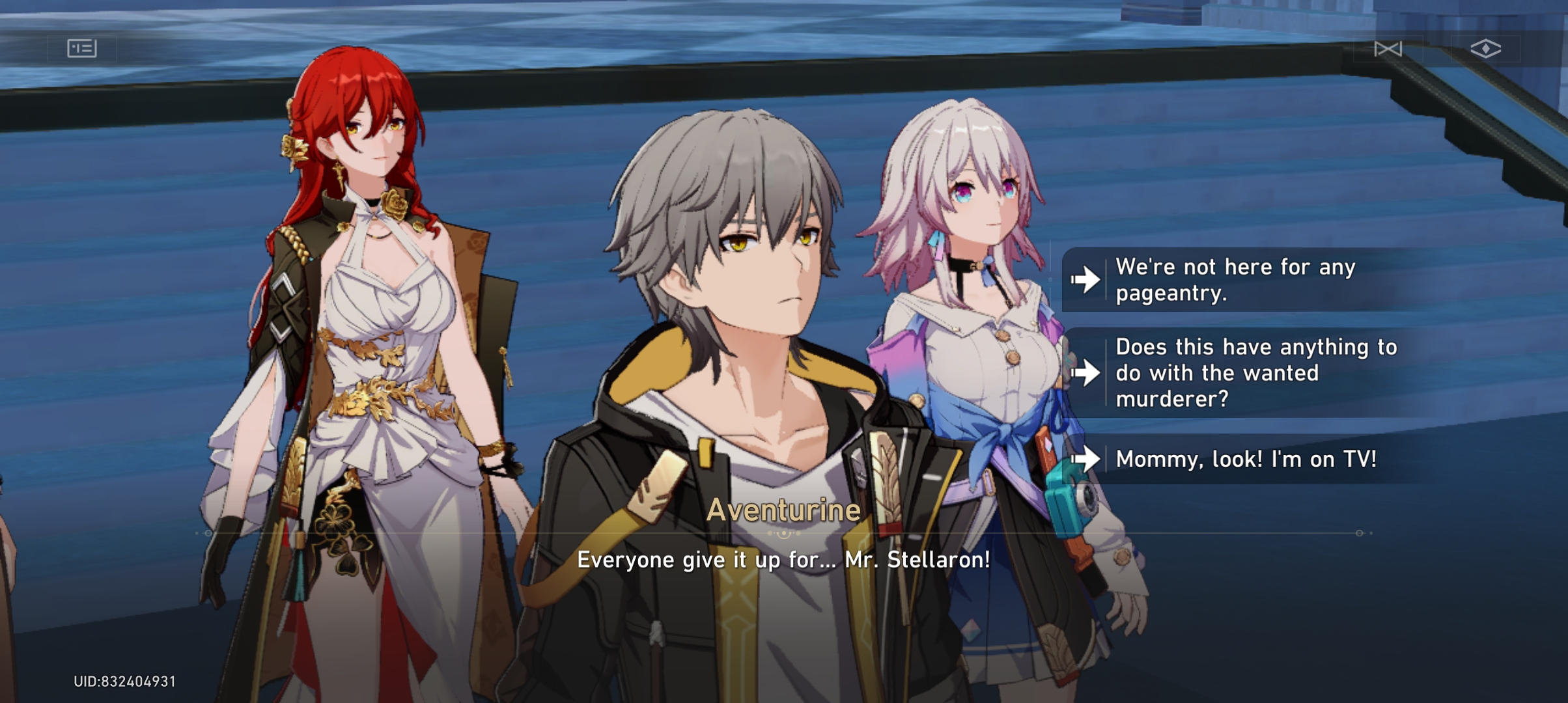 "Mommy look! Im on TV!" Honkai: Star Rail | HoYoLAB