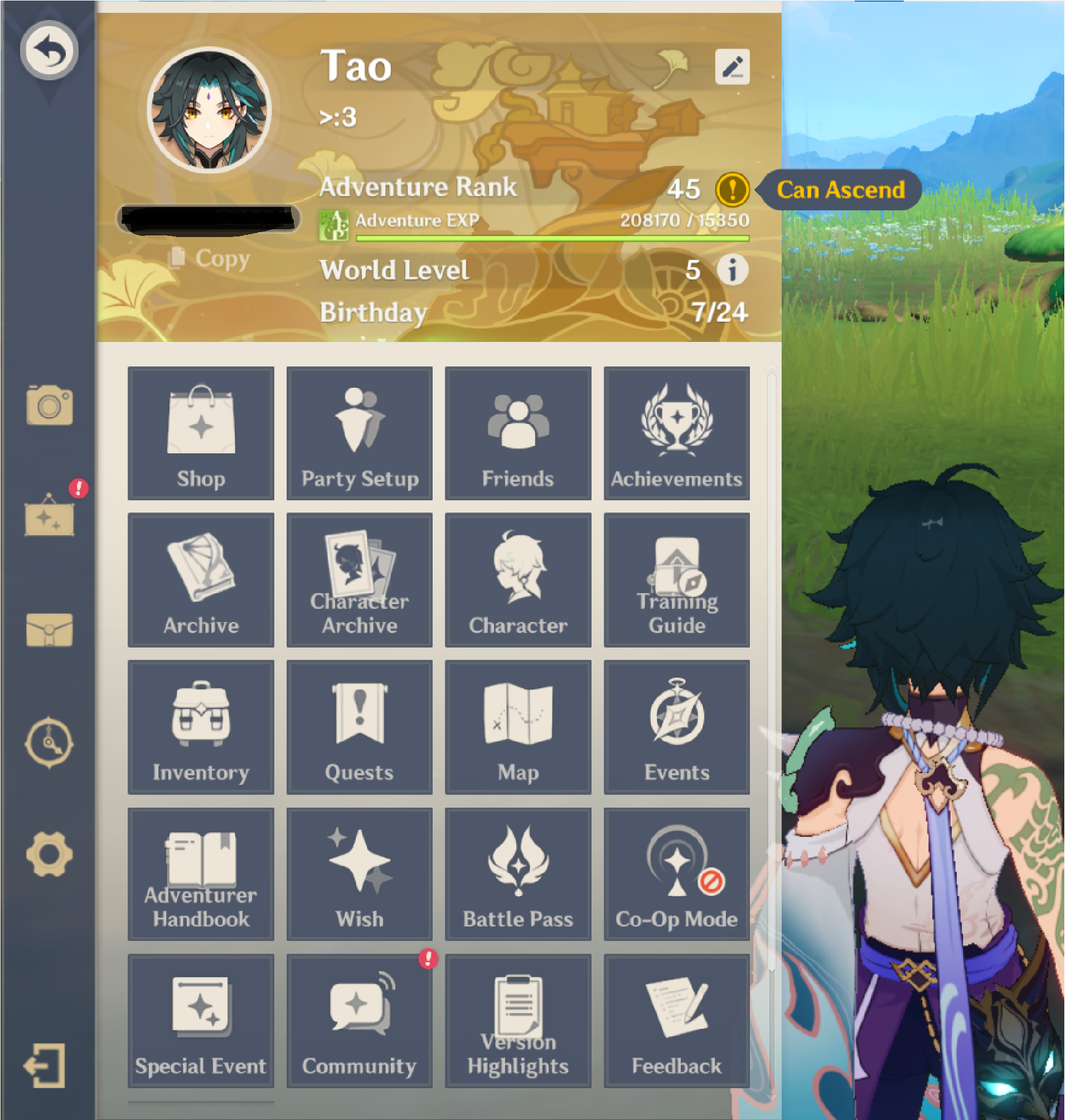 how long did you have the ar 45? Genshin Impact | HoYoLAB