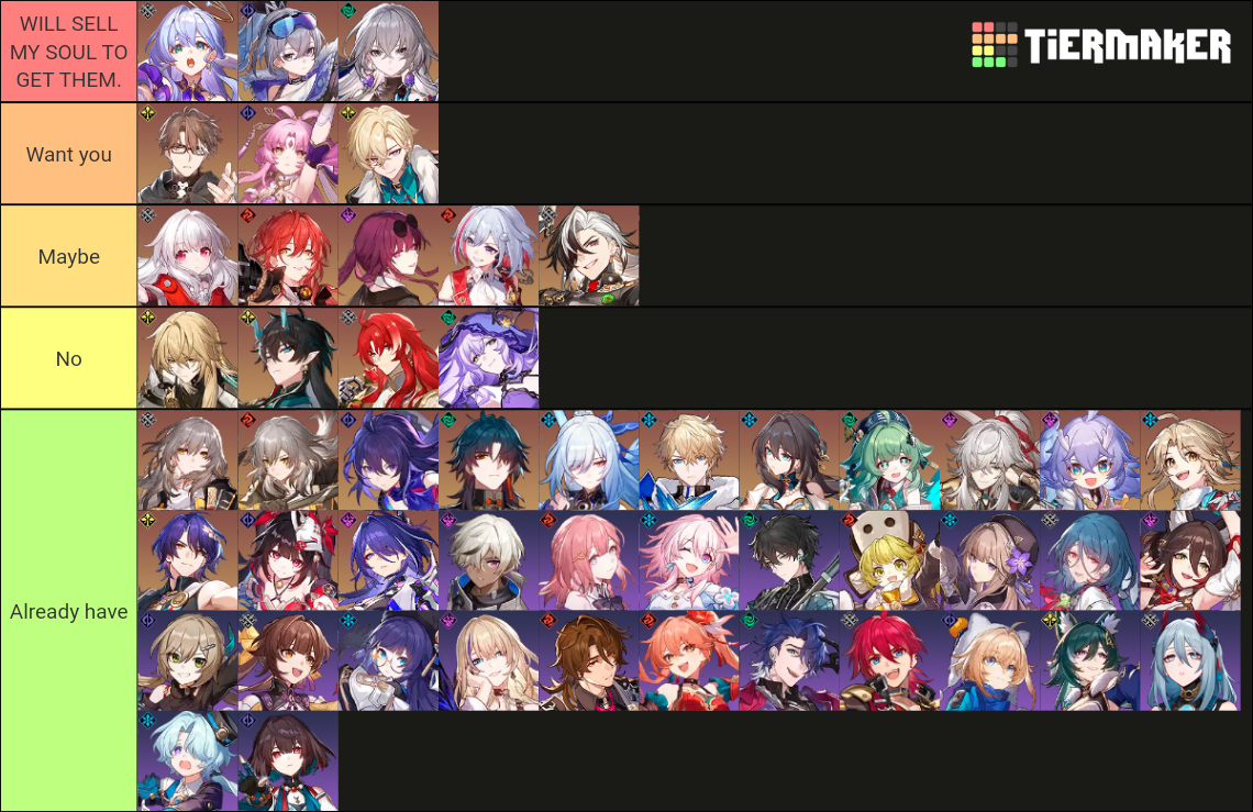 2.2 HSR pull list :3 Honkai: Star Rail | HoYoLAB