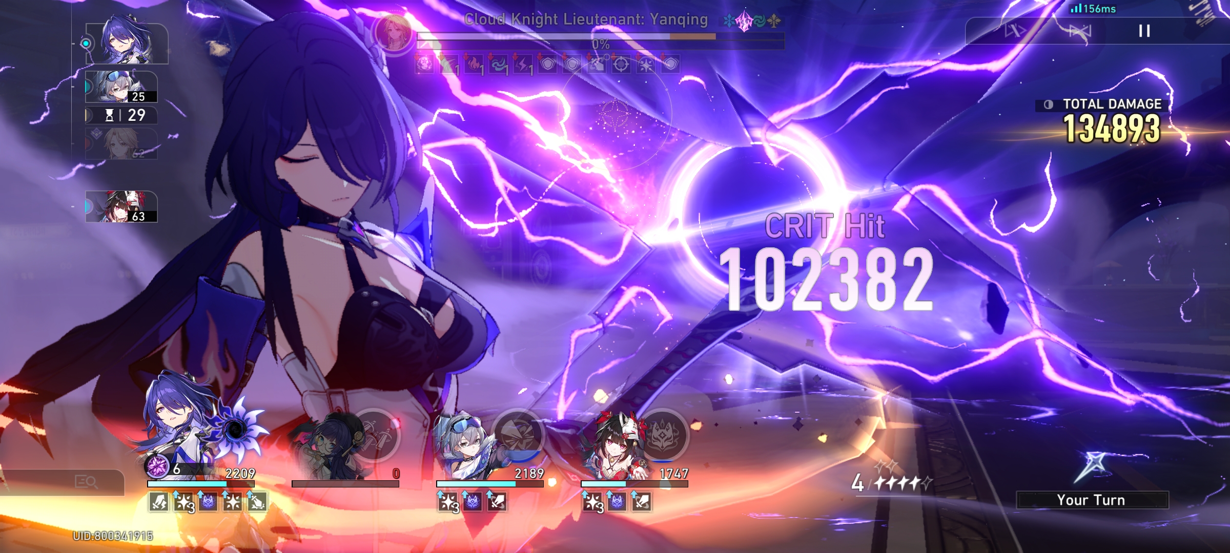 0 cycle with e0s1 acheron (f2p) Honkai: Star Rail | HoYoLAB