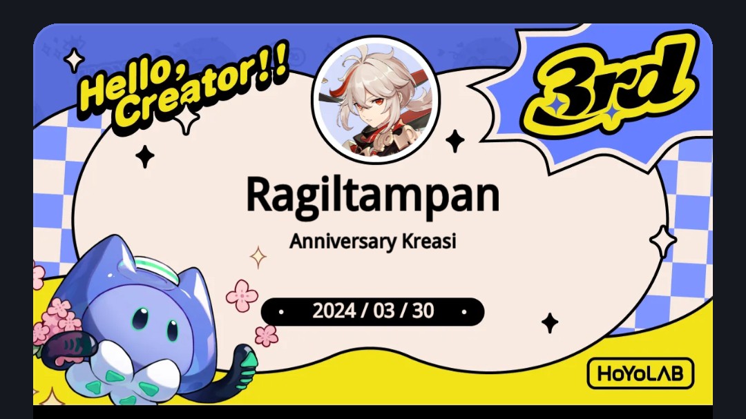 Hello, Creator | HoYoLAB