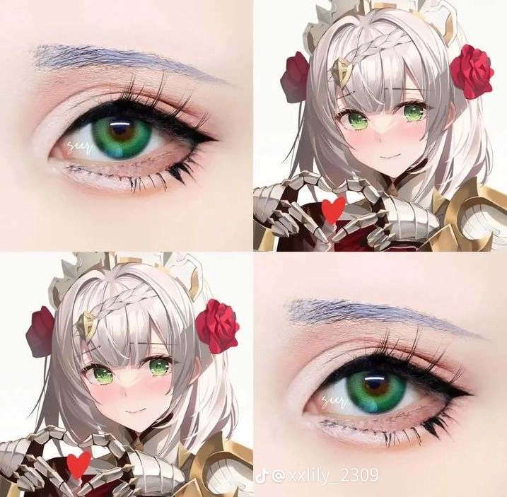 Noelle eye makeup Genshin Impact | HoYoLAB