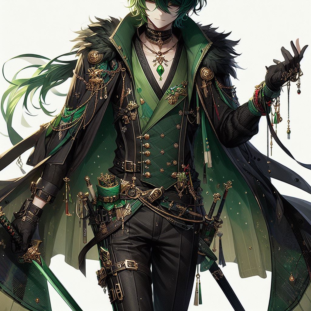 Emerald Blade: The Enigmatic Warrior Genshin Impact | HoYoLAB