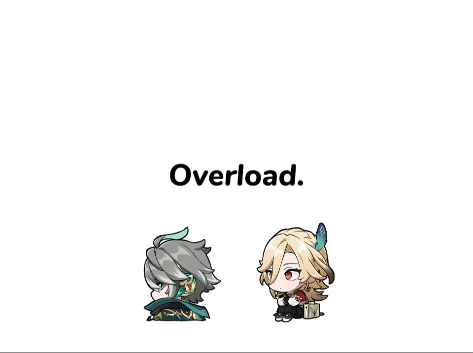 Overloaded Genshin Impact | HoYoLAB