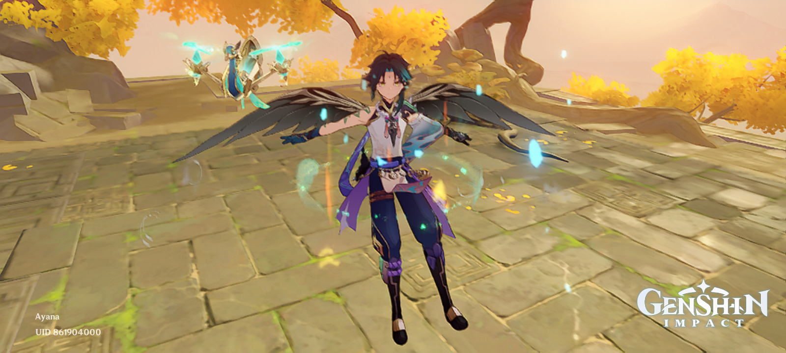 Xiao's transformation into a bird Genshin Impact | HoYoLAB