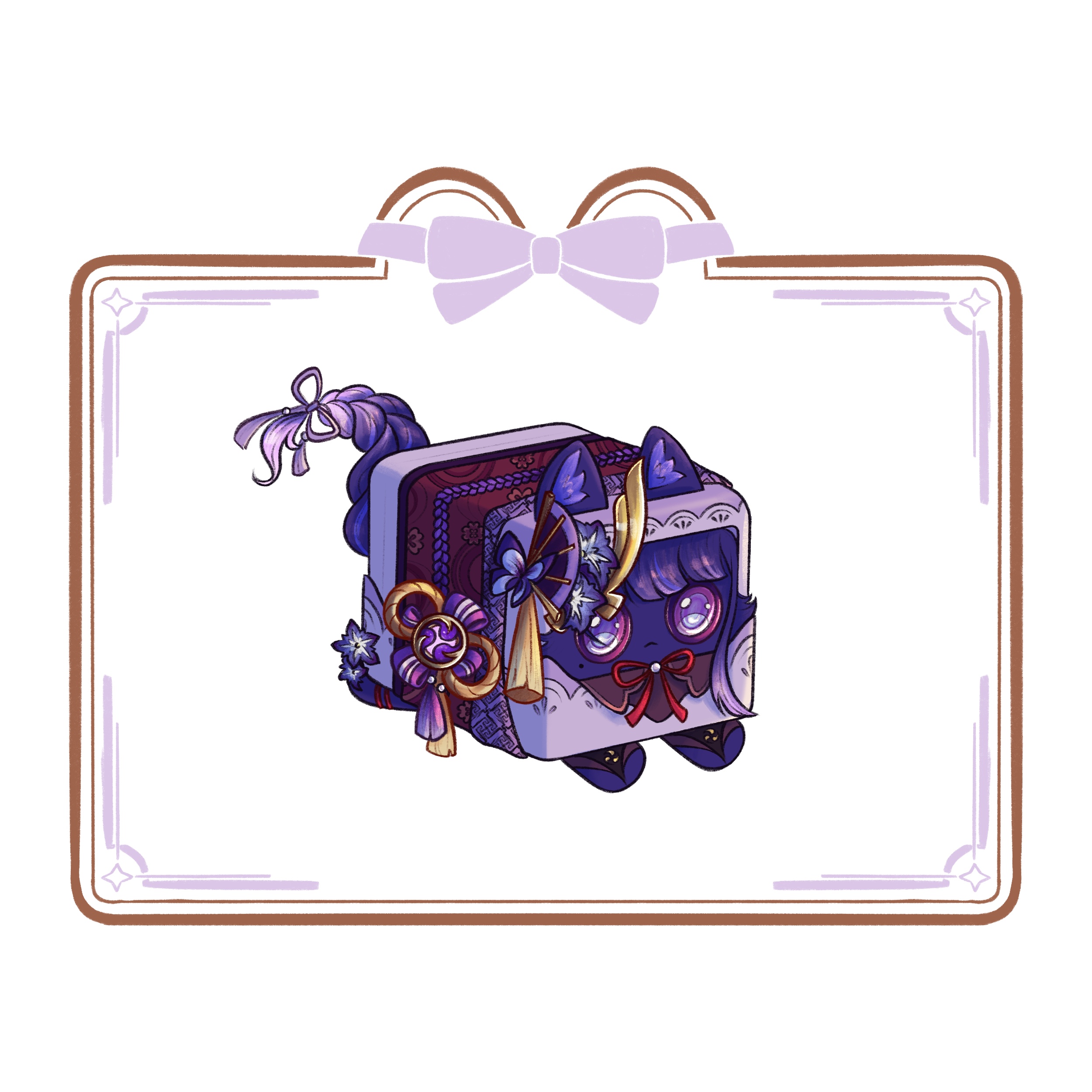 •Raiden Shogun as a cat• Genshin Impact | HoYoLAB