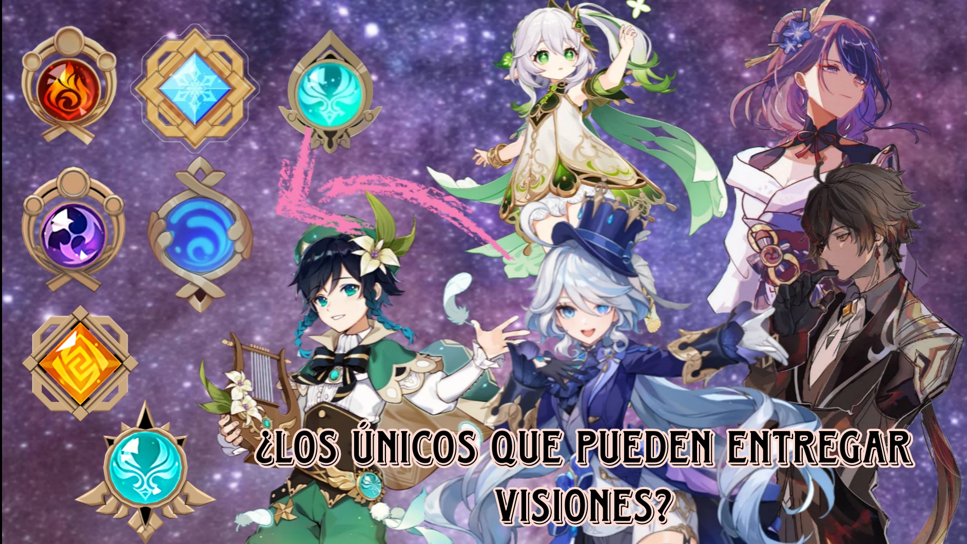 Los Arcontes no son los únicos en Teyvat que pueden entregar visiones ...