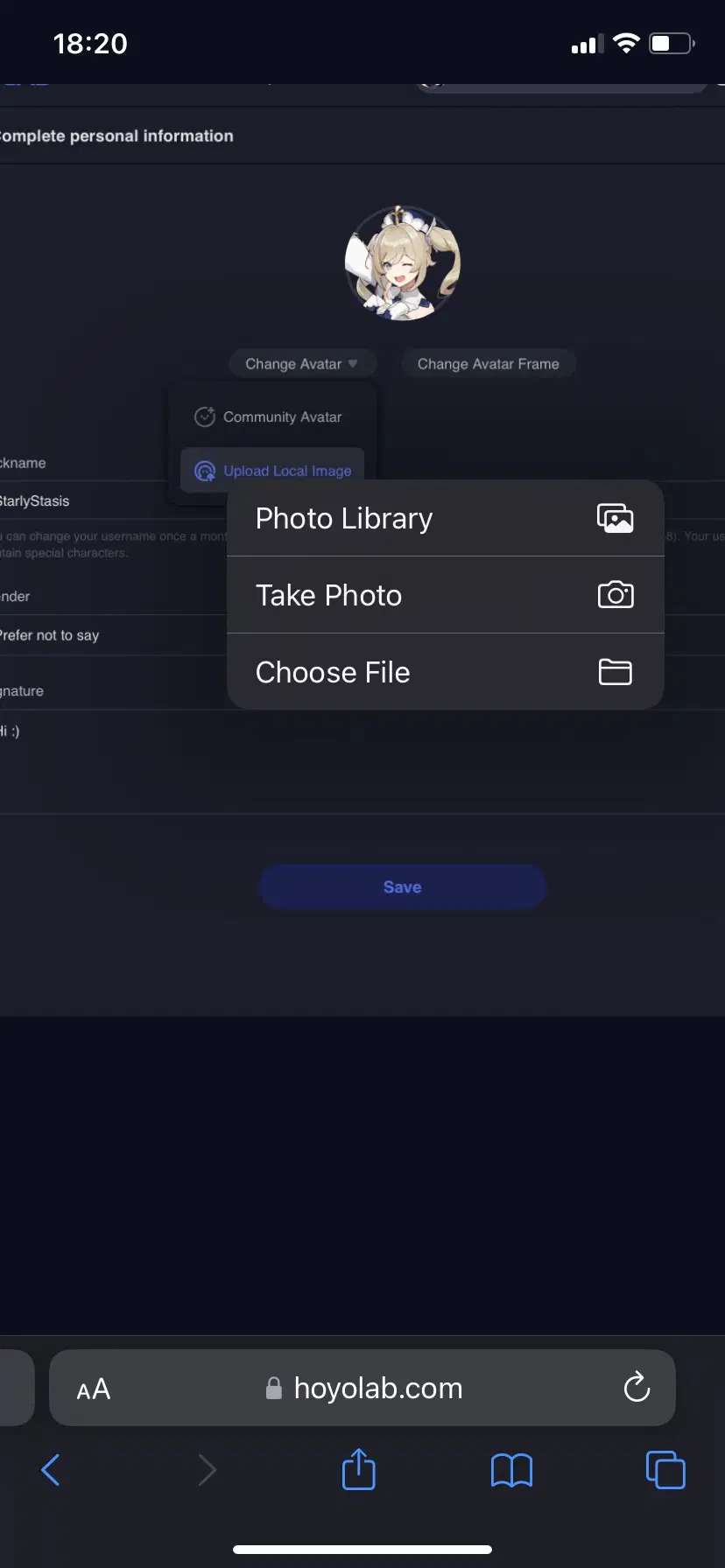 HOW TO GET CUSTOM PFPS ON HOYOLAB (PC + MOBILE) | HoYoLAB