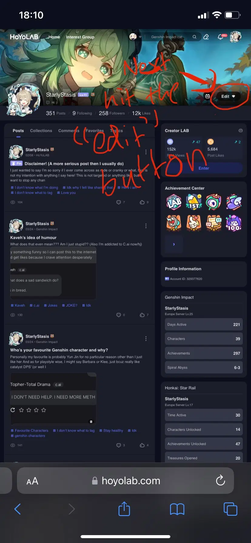 HOW TO GET CUSTOM PFPS ON HOYOLAB (PC + MOBILE) | HoYoLAB