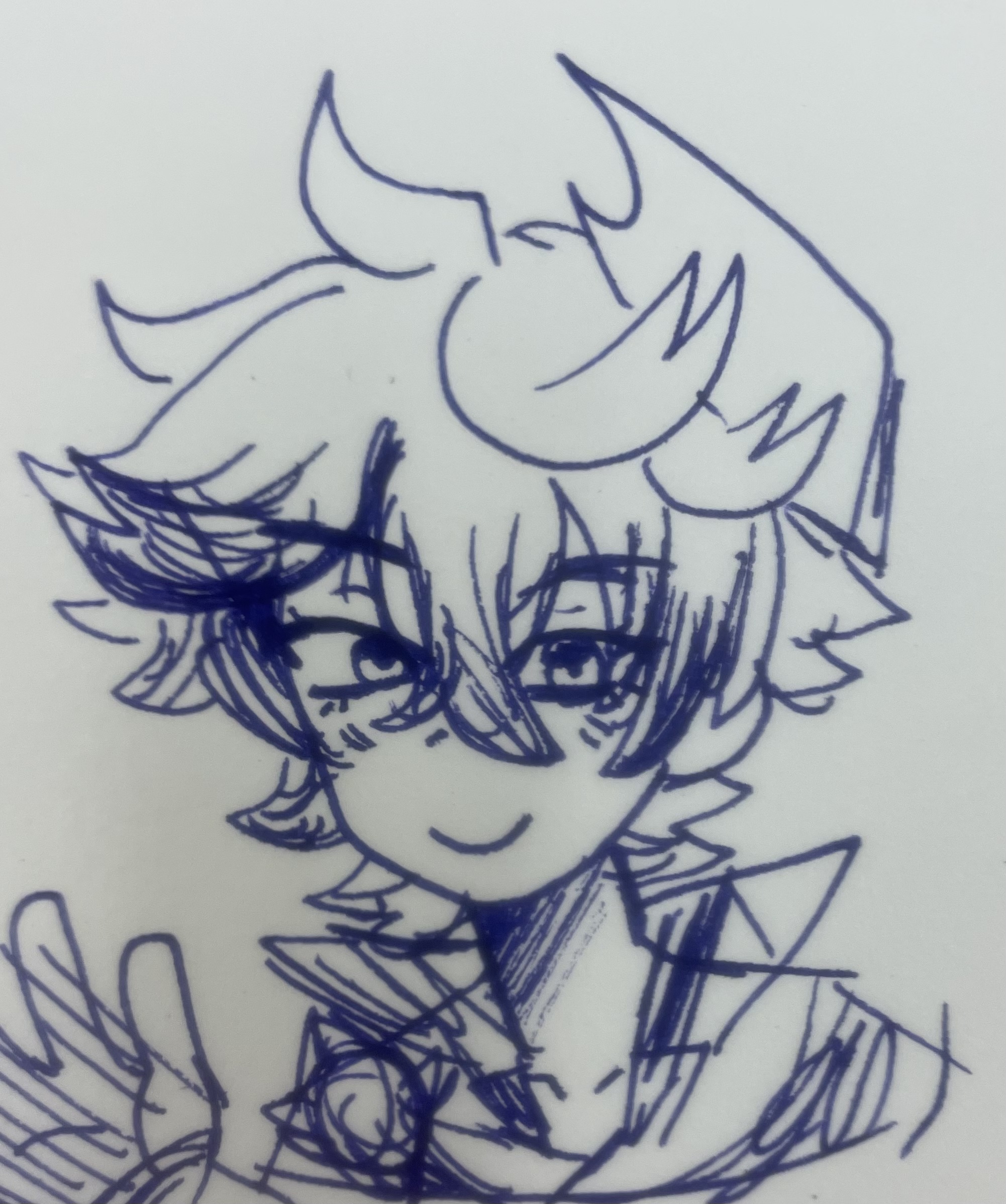 Old Childe drawins Genshin Impact | HoYoLAB