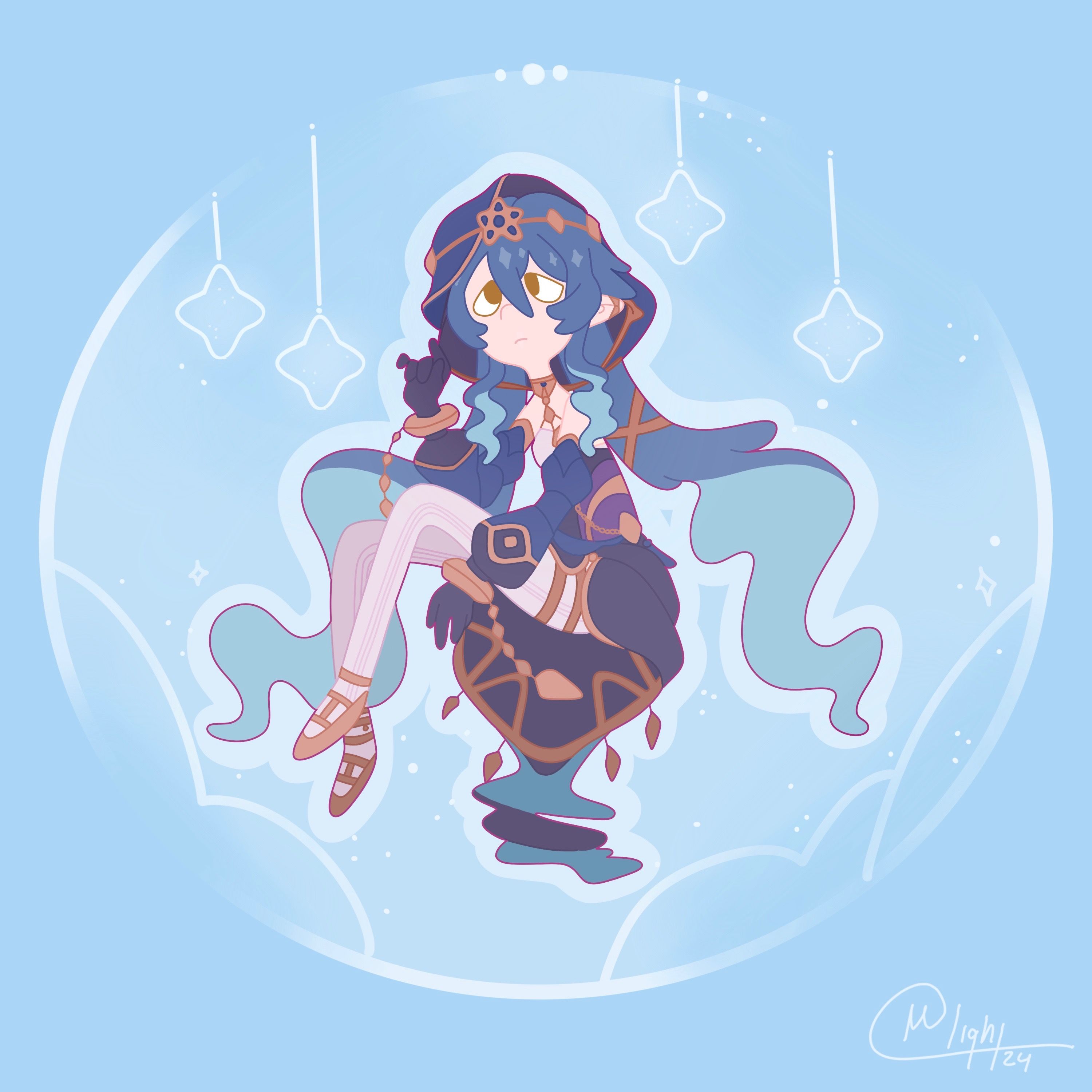 Blue Babes~ 🩵 Genshin Impact | HoYoLAB