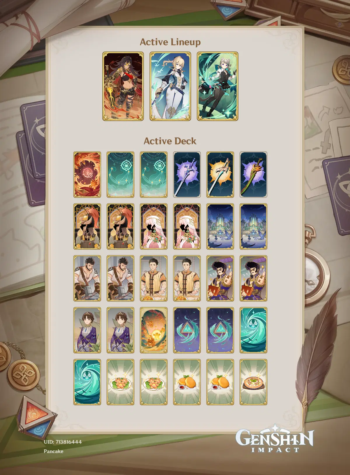 My favorite decks as of 4.5 (part 1) Genshin Impact | HoYoLAB