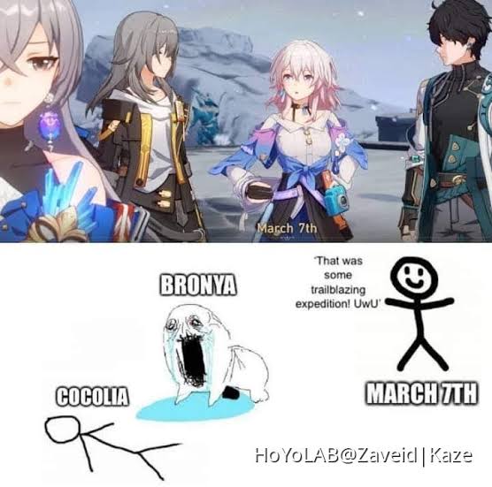 day 22 of posting stollen memes without credits Honkai: Star Rail | HoYoLAB