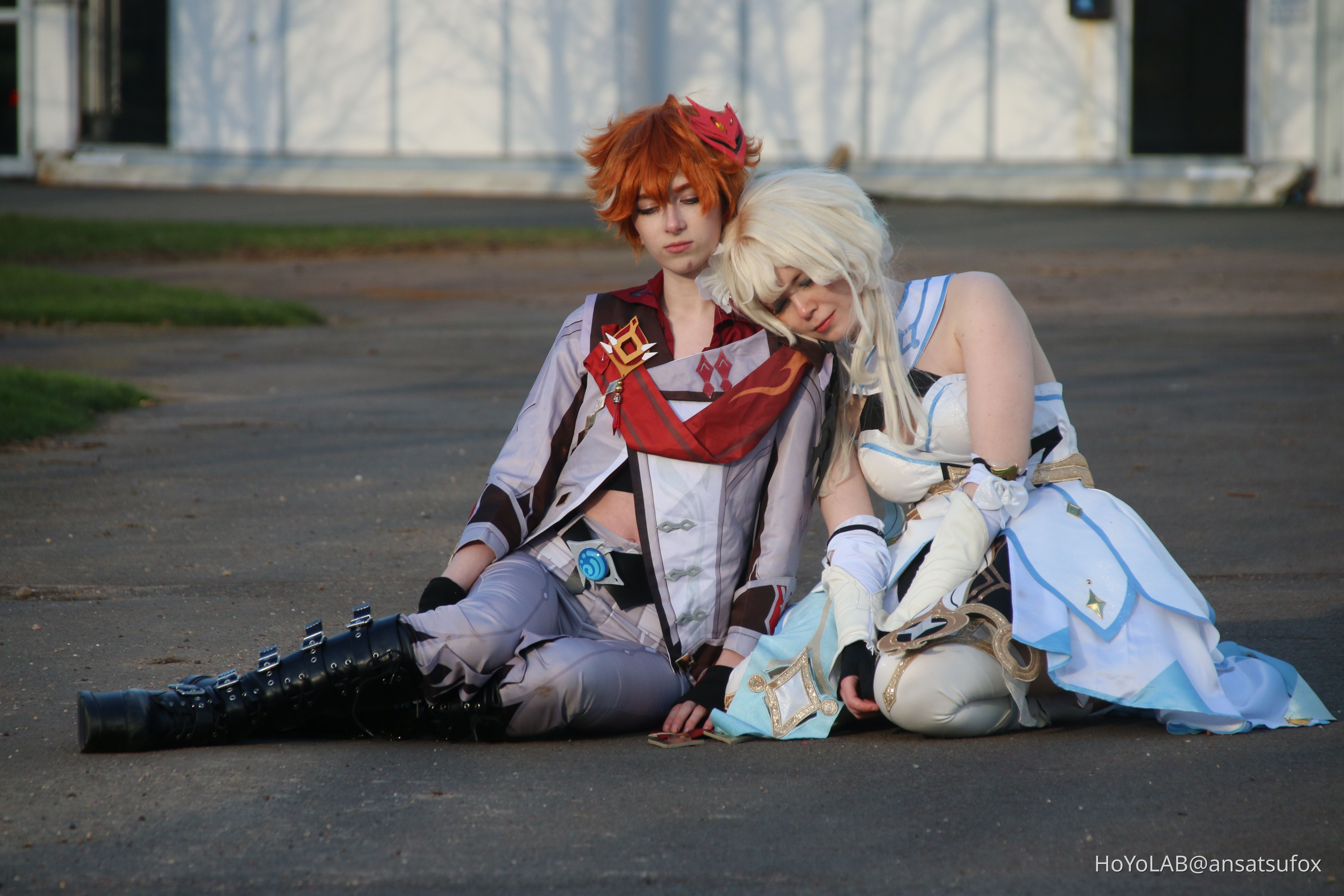 Chilumi - Childe and Lumine cosplay Genshin Impact | HoYoLAB