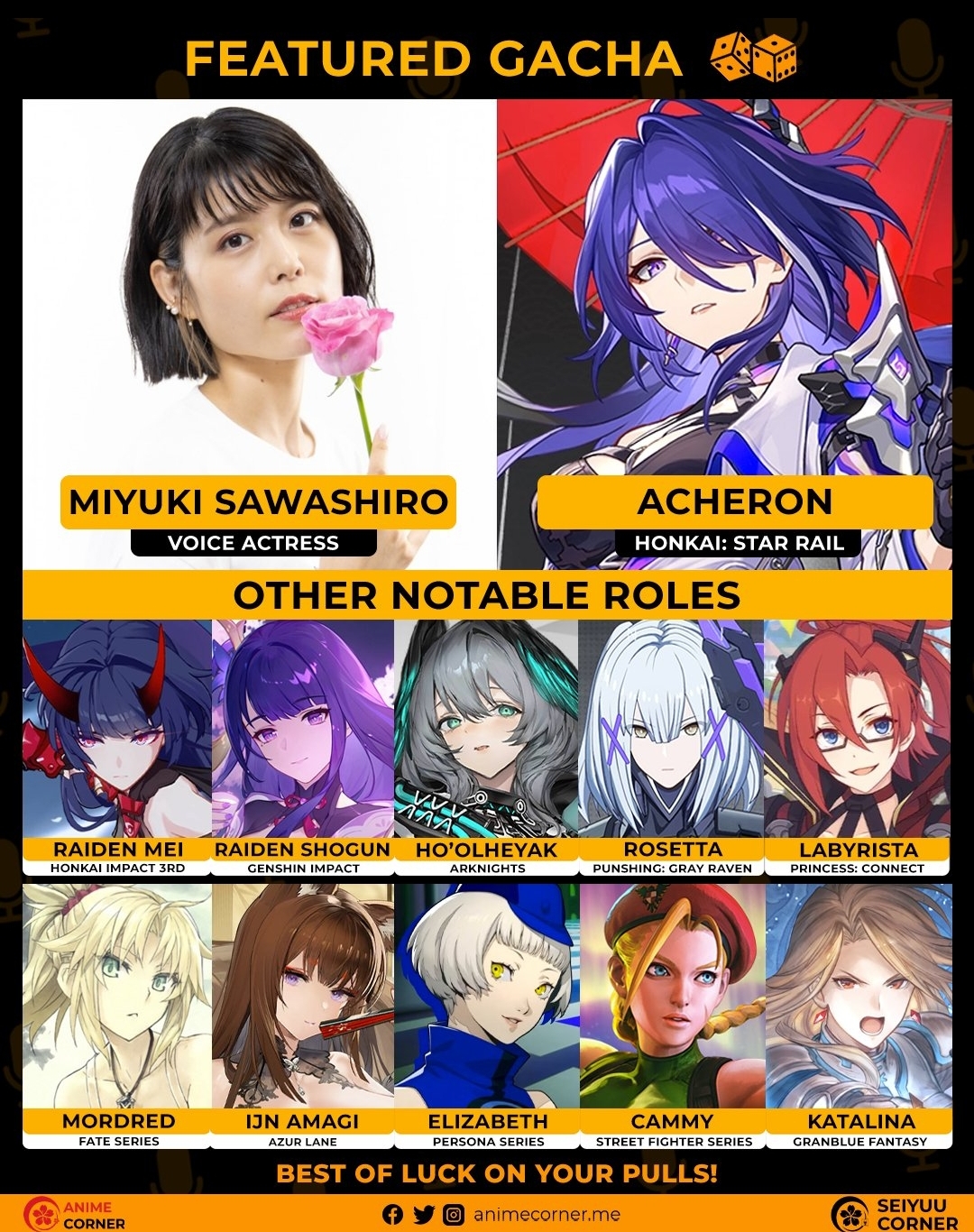 voice actor. Honkai: Star Rail | HoYoLAB