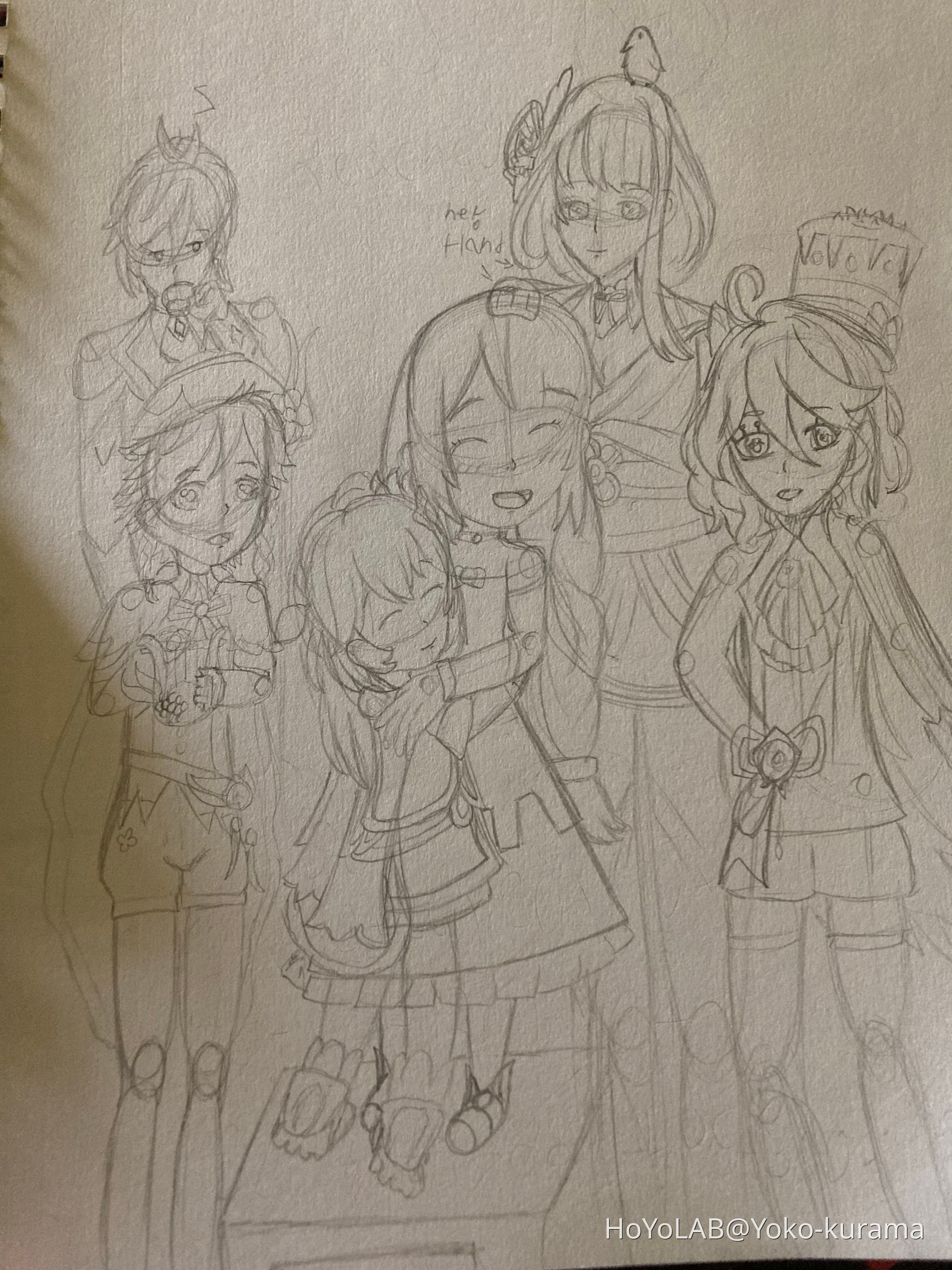 Aika and the archons wip 2! Genshin Impact | HoYoLAB