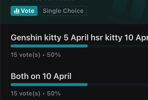 Let’s try again lol poll | HoYoLAB