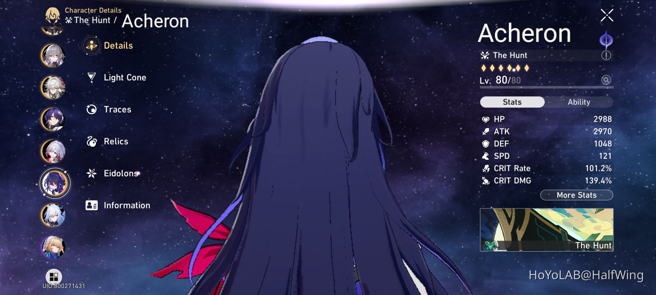 Real Acheron !! Honkai: Star Rail | HoYoLAB