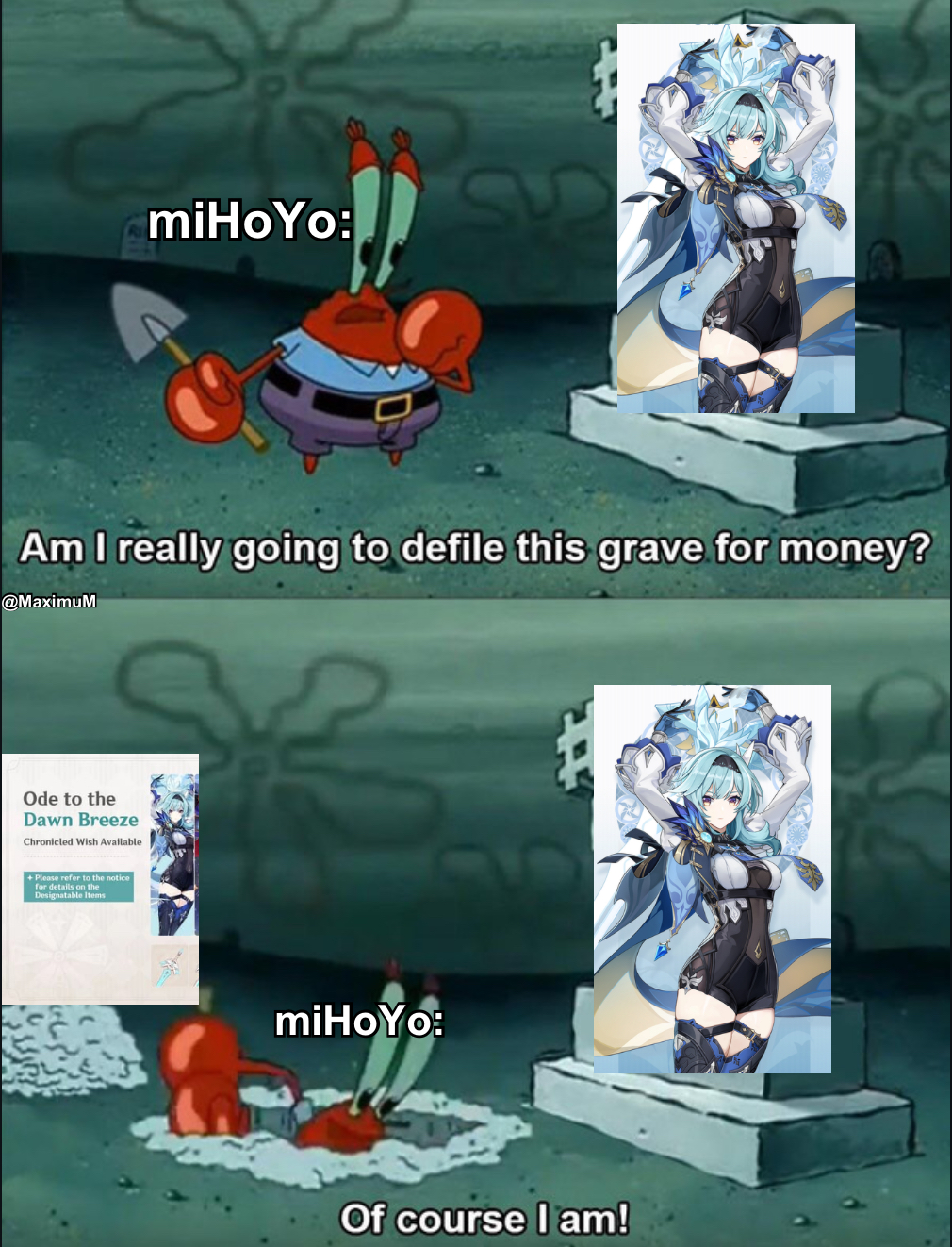 Eula in the Chronicled Wish Genshin Impact | HoYoLAB