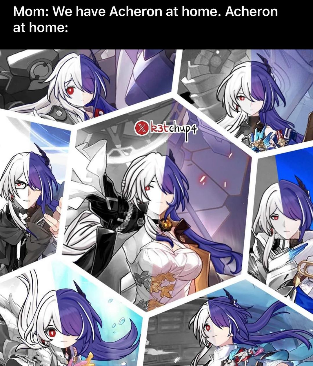 Which Acheron y'll get? Honkai: Star Rail | HoYoLAB
